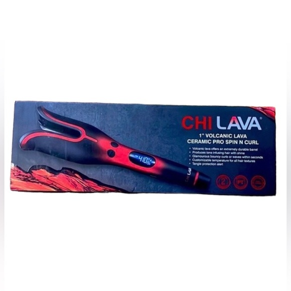 Chi | Hair | Chi Volcanic Lava Ceramic Pro Spin N Curl | Poshmark
